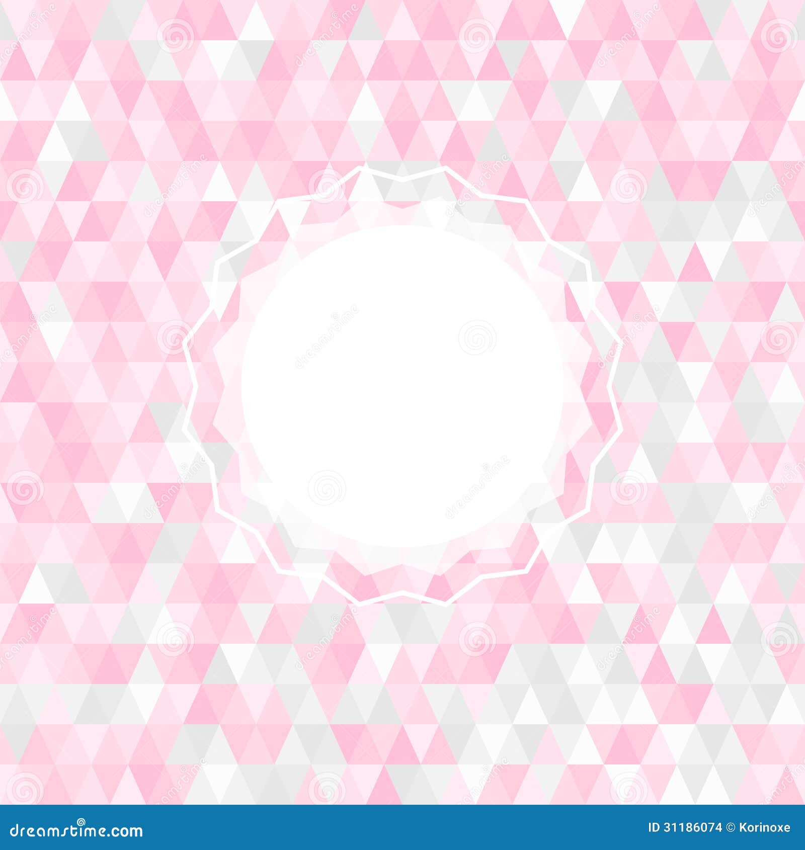 Pink Triangle Intensive Vector Background Royalty-Free Stock ...
