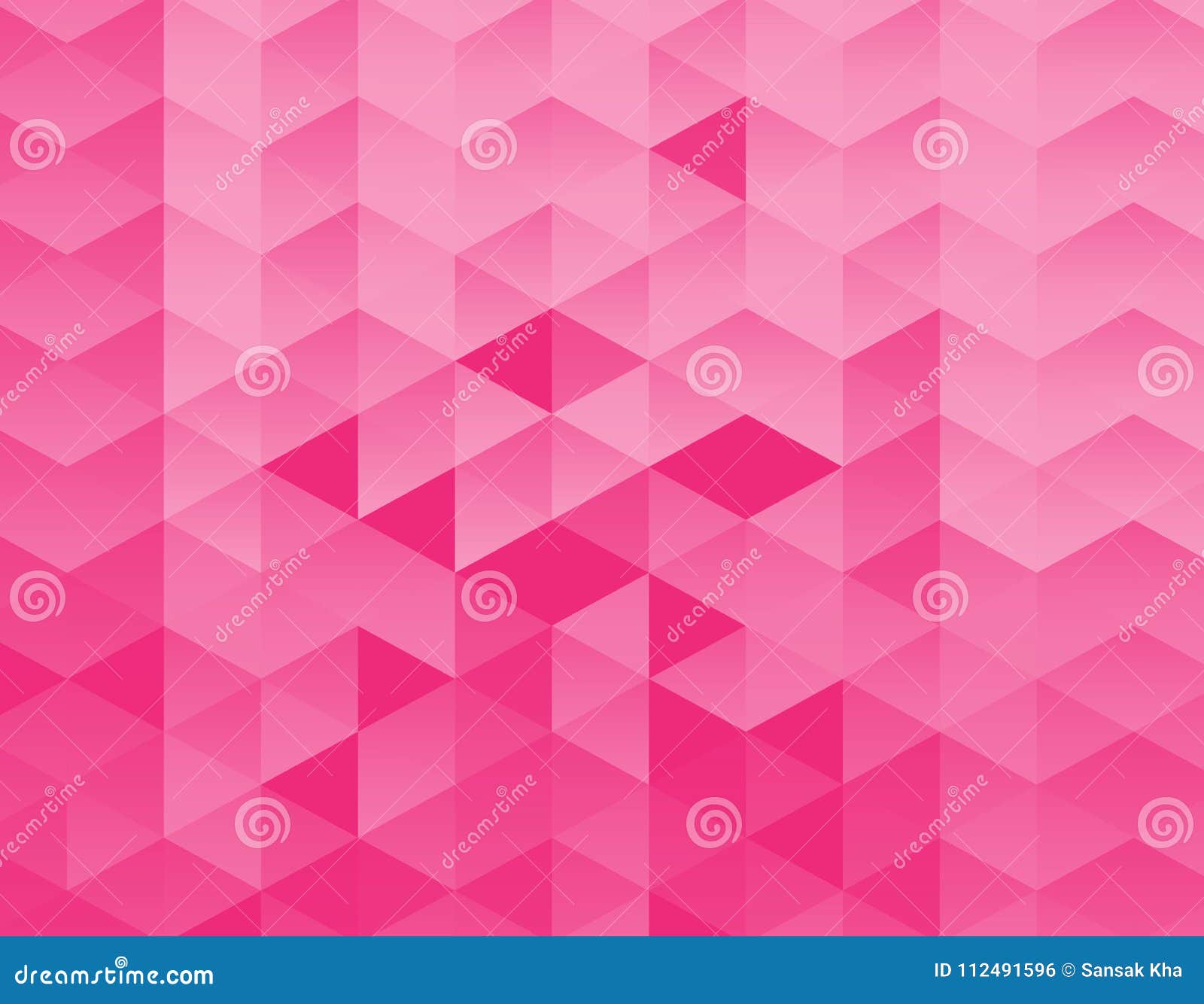 Pink Triangles Background Texture Stock Vector - Illustration of ...