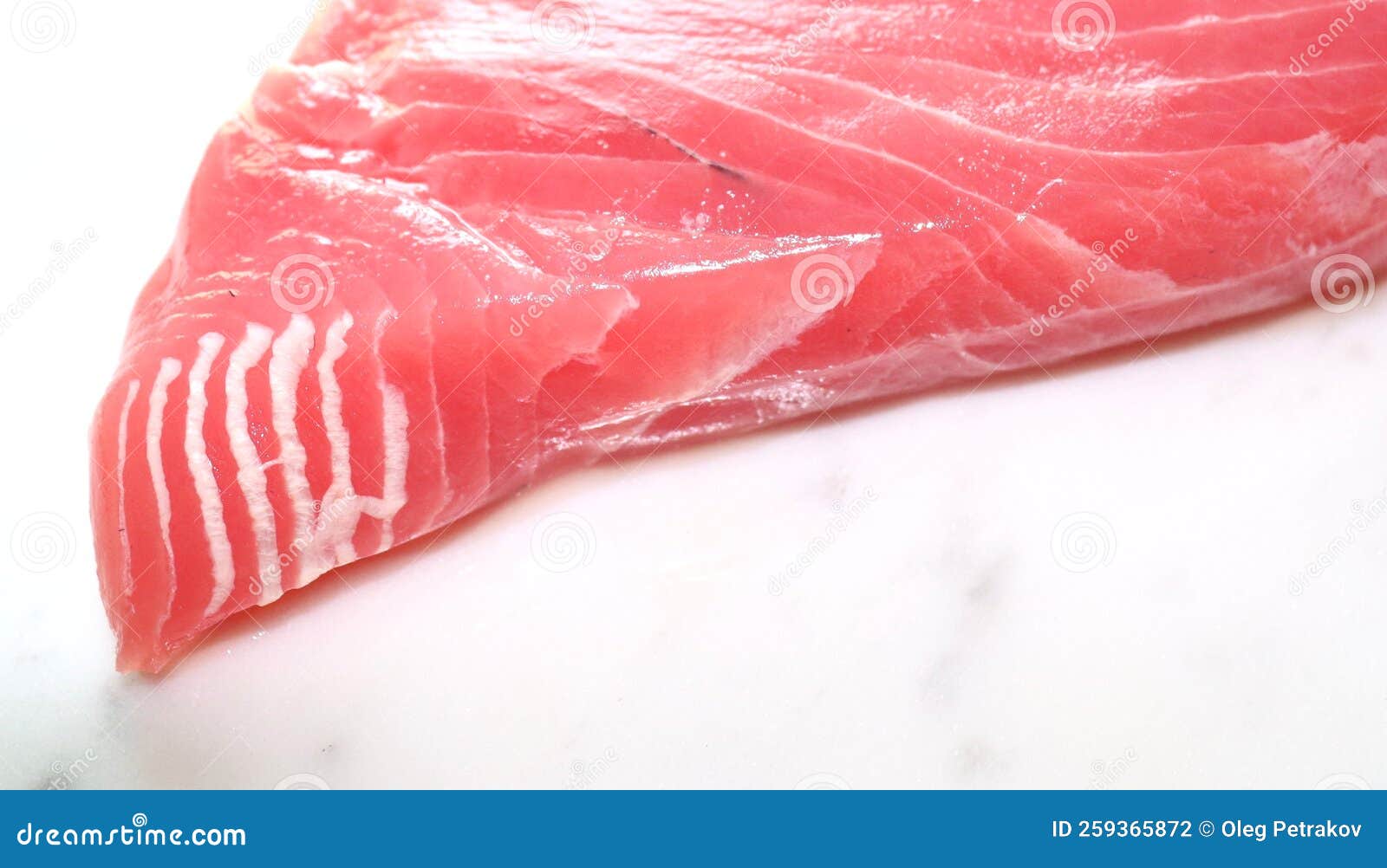 Pink Tuna Steak, Fish Meat Fillet Stock Photo - Image of fillet, steak ...