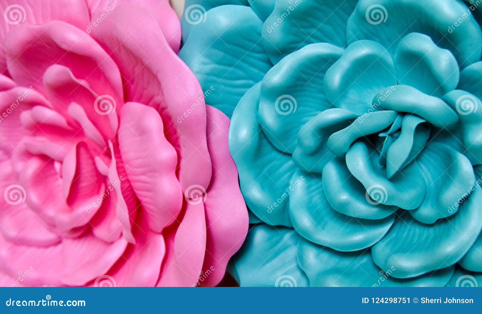 Pink and Turquoise Rose Textures Stock Image - Image of patterns ...