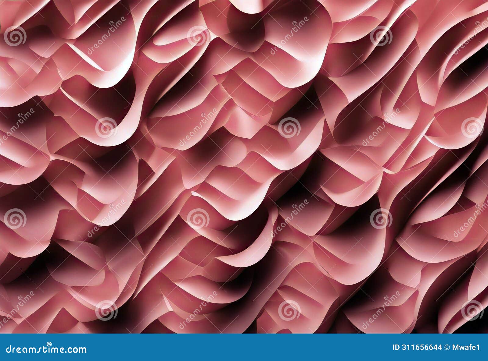 Pink Twist Shape Pattern Background Stock Illustration Stock ...