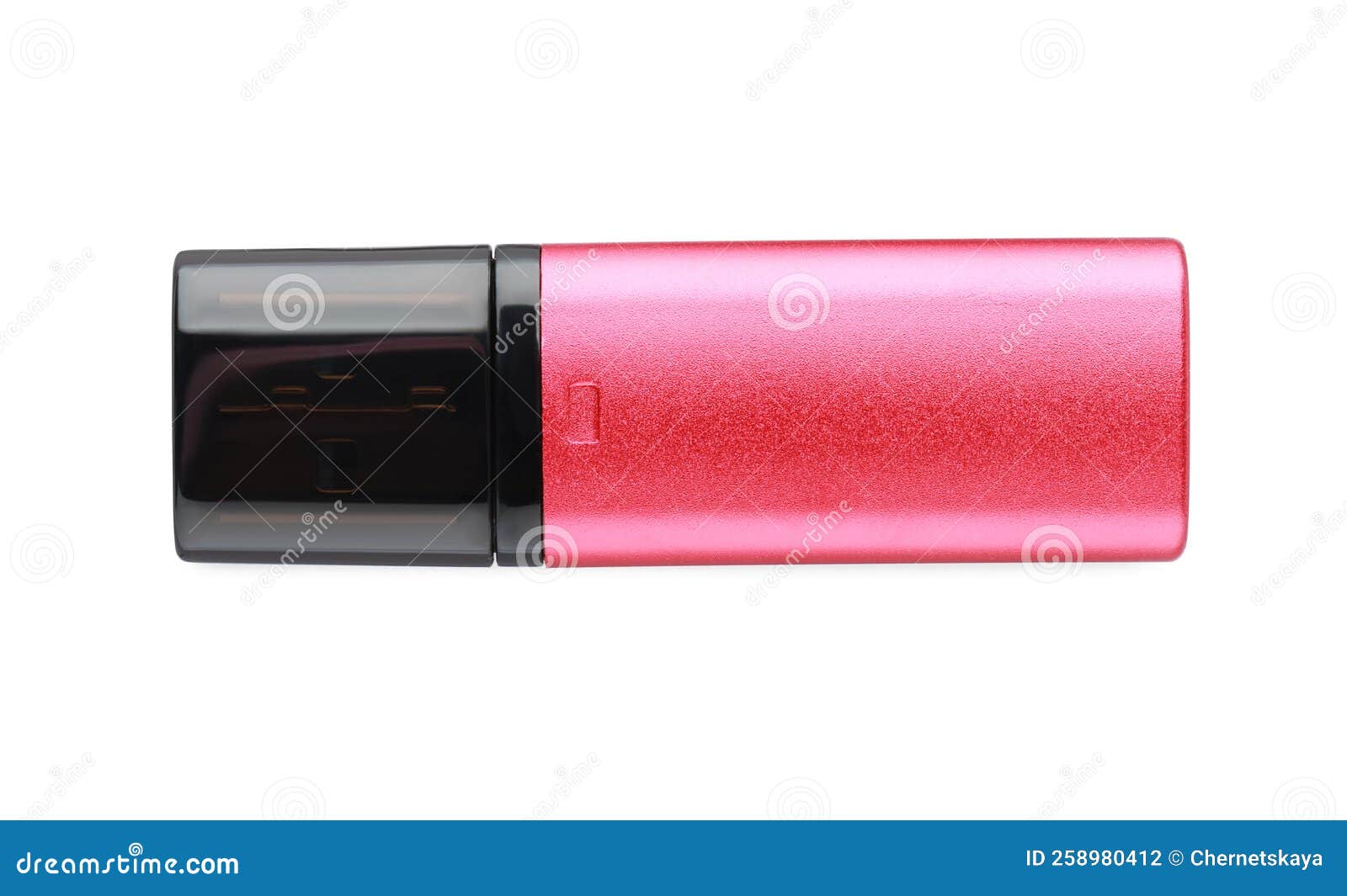 Pink Usb Flash Drive Isolated on White Stock Photo - Image of plug ...