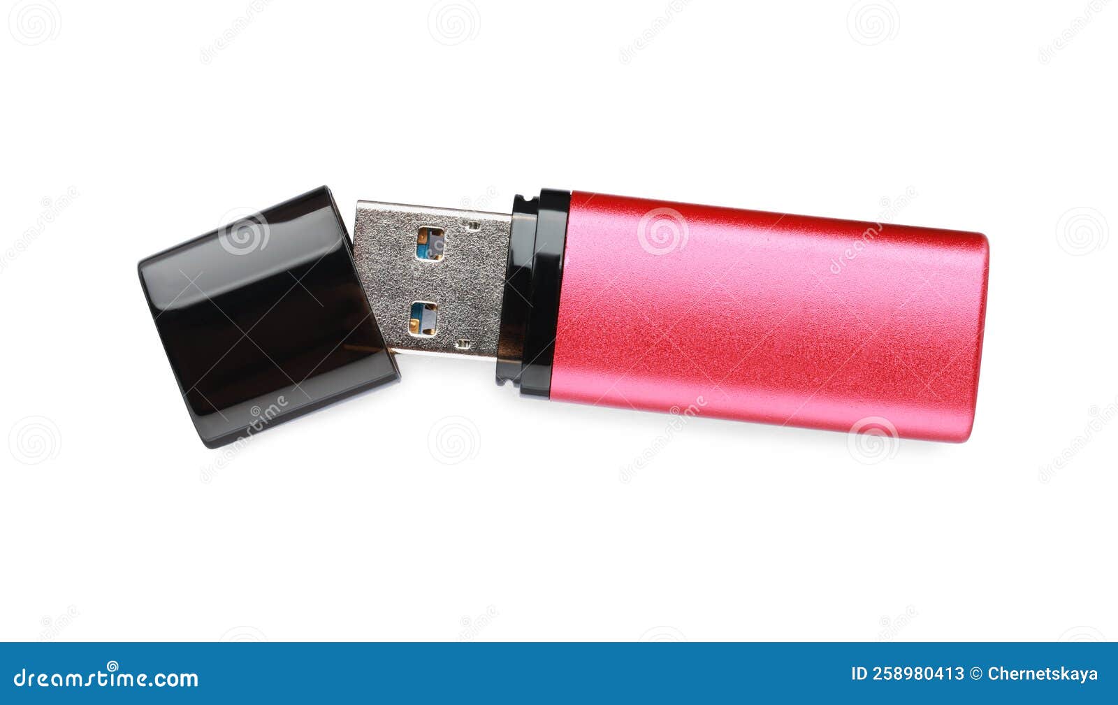 Pink Usb Flash Drive Isolated on White Stock Image - Image of hardware ...