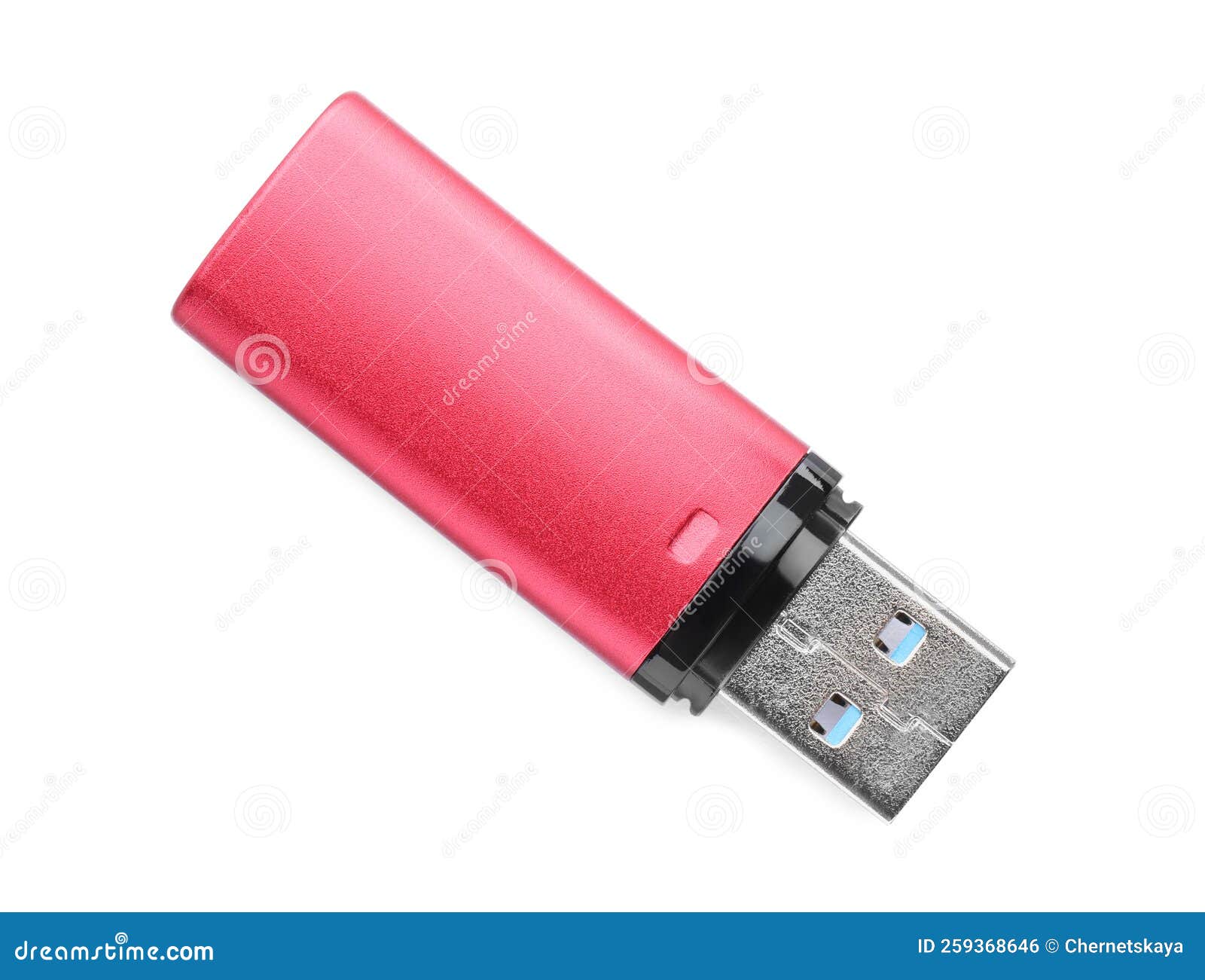 Pink Usb Flash Drive Isolated on White Stock Photo - Image of flash ...