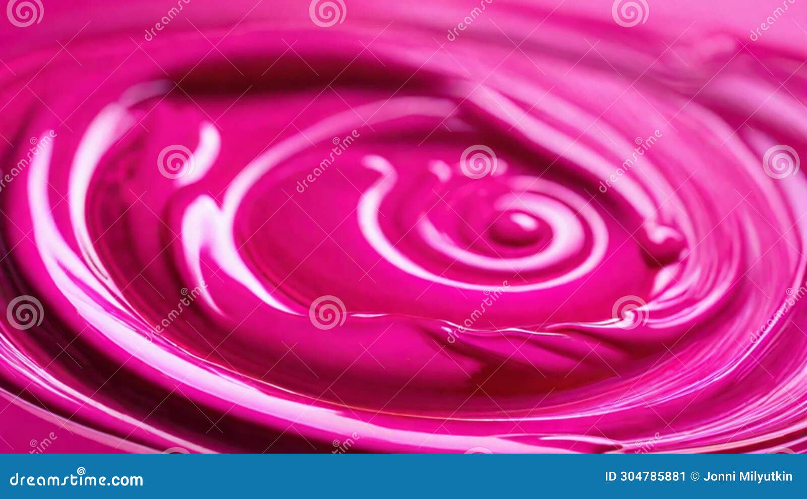 Pink Using Fluid Art Technique with Alcohol Paints. Stock Illustration ...