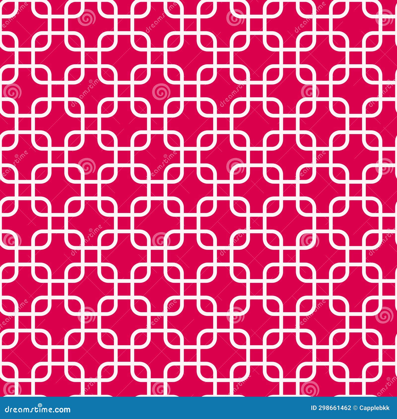 Pink Vector Seamless Geometric Pattern Background. Modern Abstract ...
