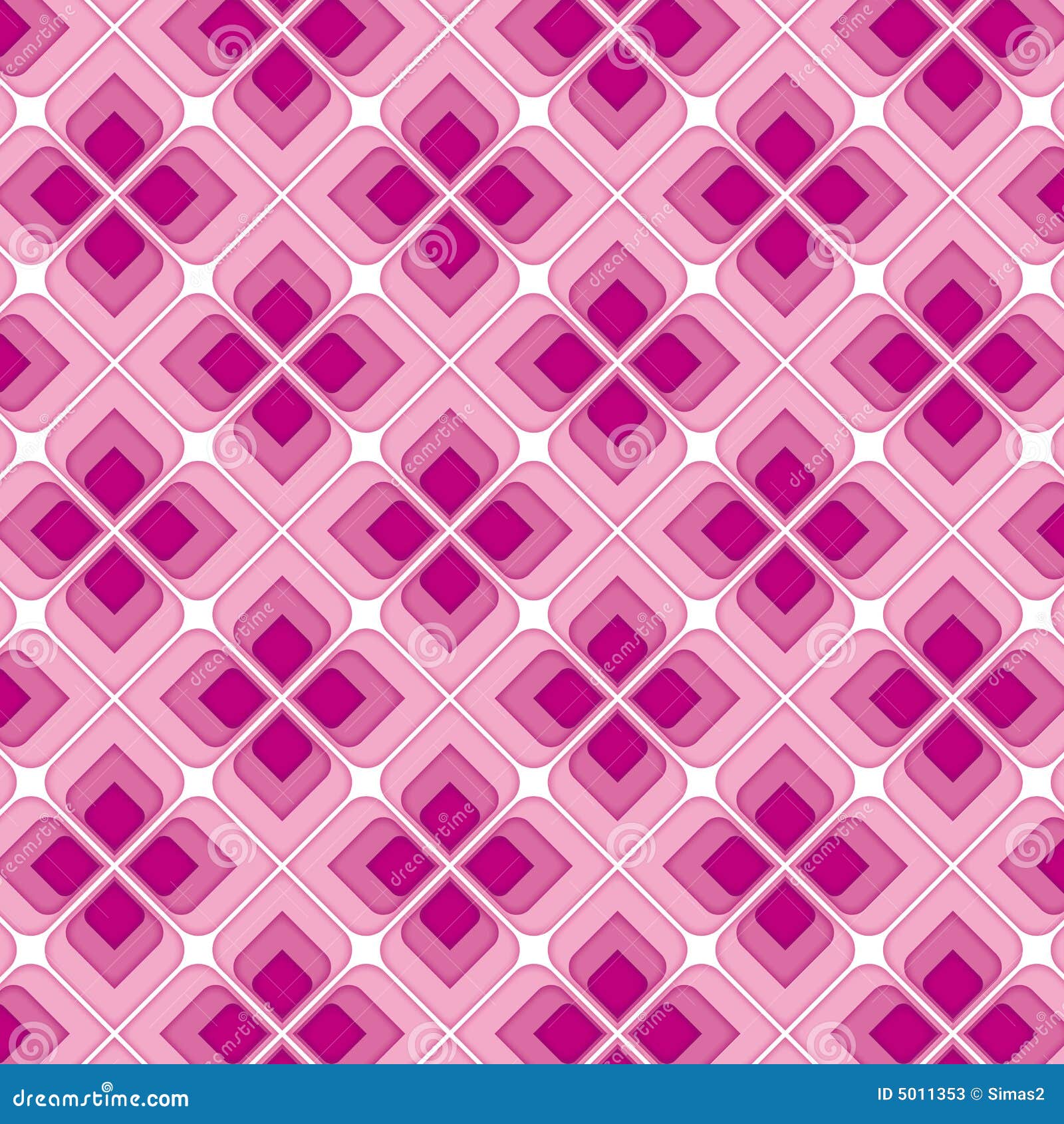 Pink Vintage Seamless Pattern Stock Vector - Illustration of vector ...