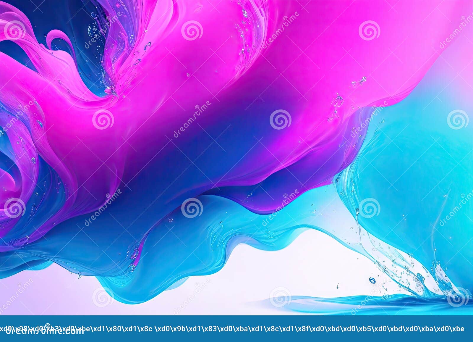 Pink and Viva Magenta Abstract Liquid Background. Design Background Ai ...