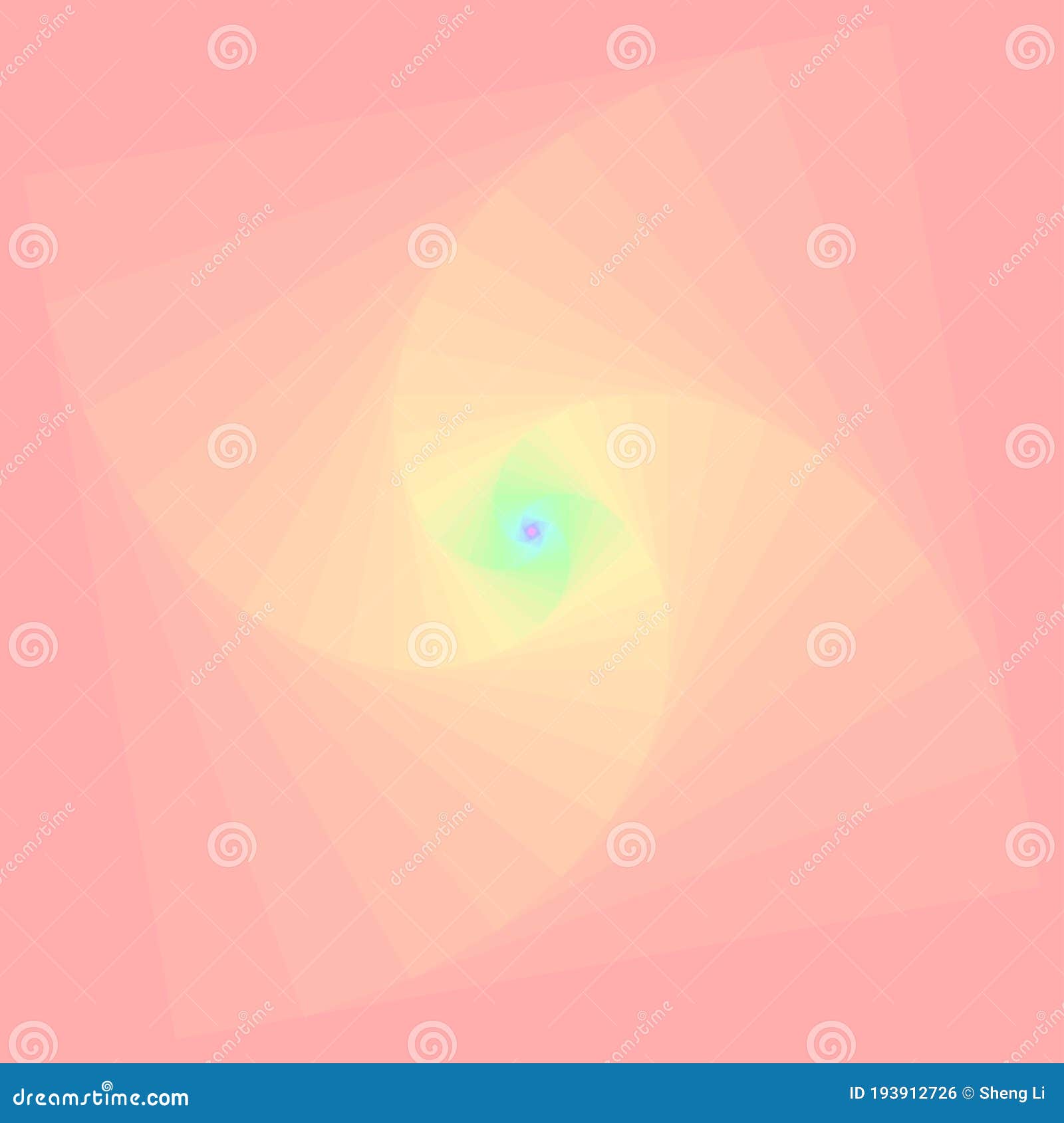 A Pink Vortex Pattern Design, Background Stock Vector - Illustration of ...