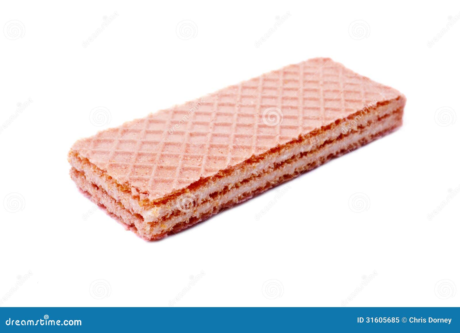 Pink Wafer Biscuits Stock Image | CartoonDealer.com #71171515
