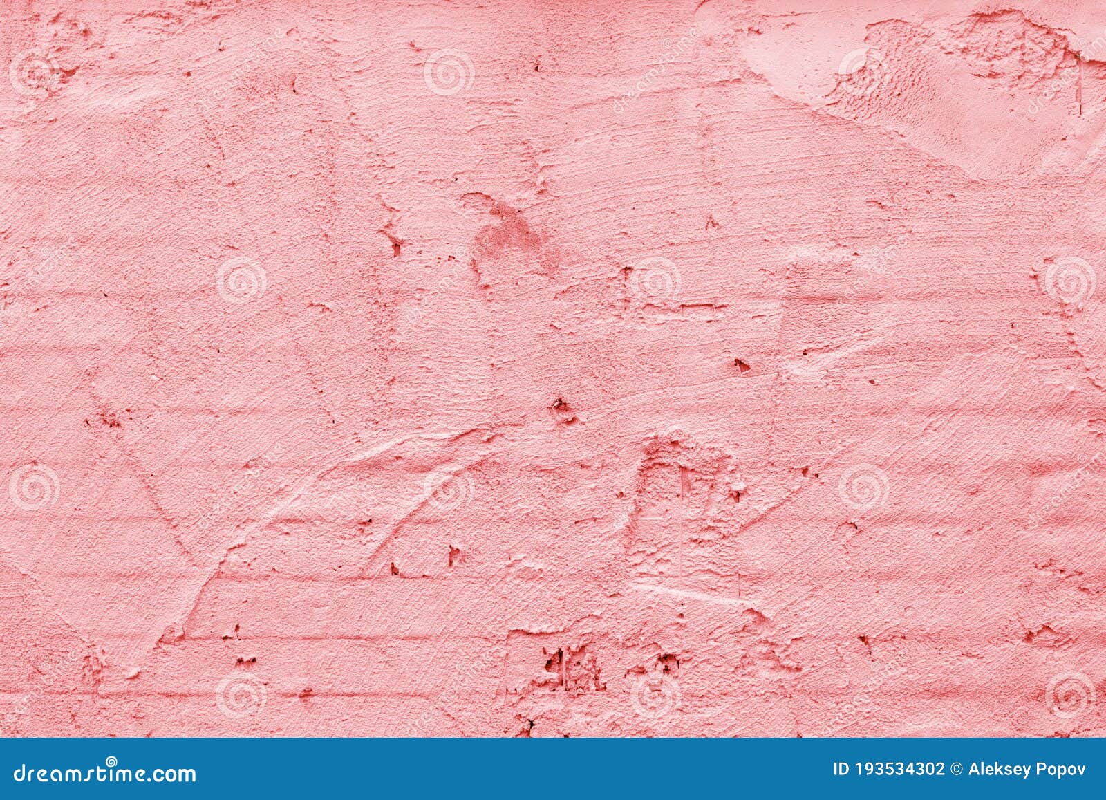 Pink Wall of the Building. Rough Plaster Surface Stock Photo - Image of ...