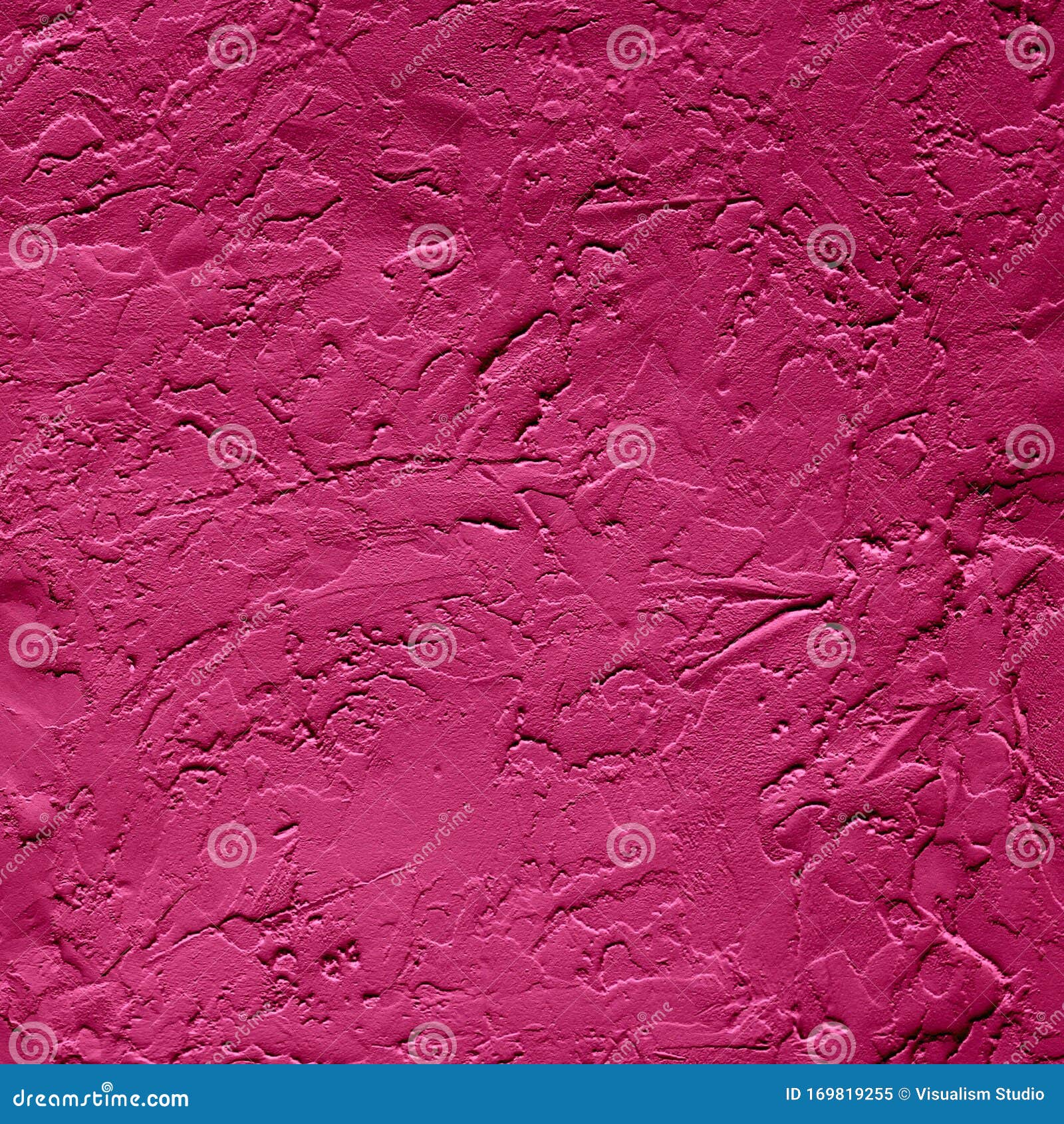 The Pink Wall Texture Covered with Decorative Plaster Architecture ...