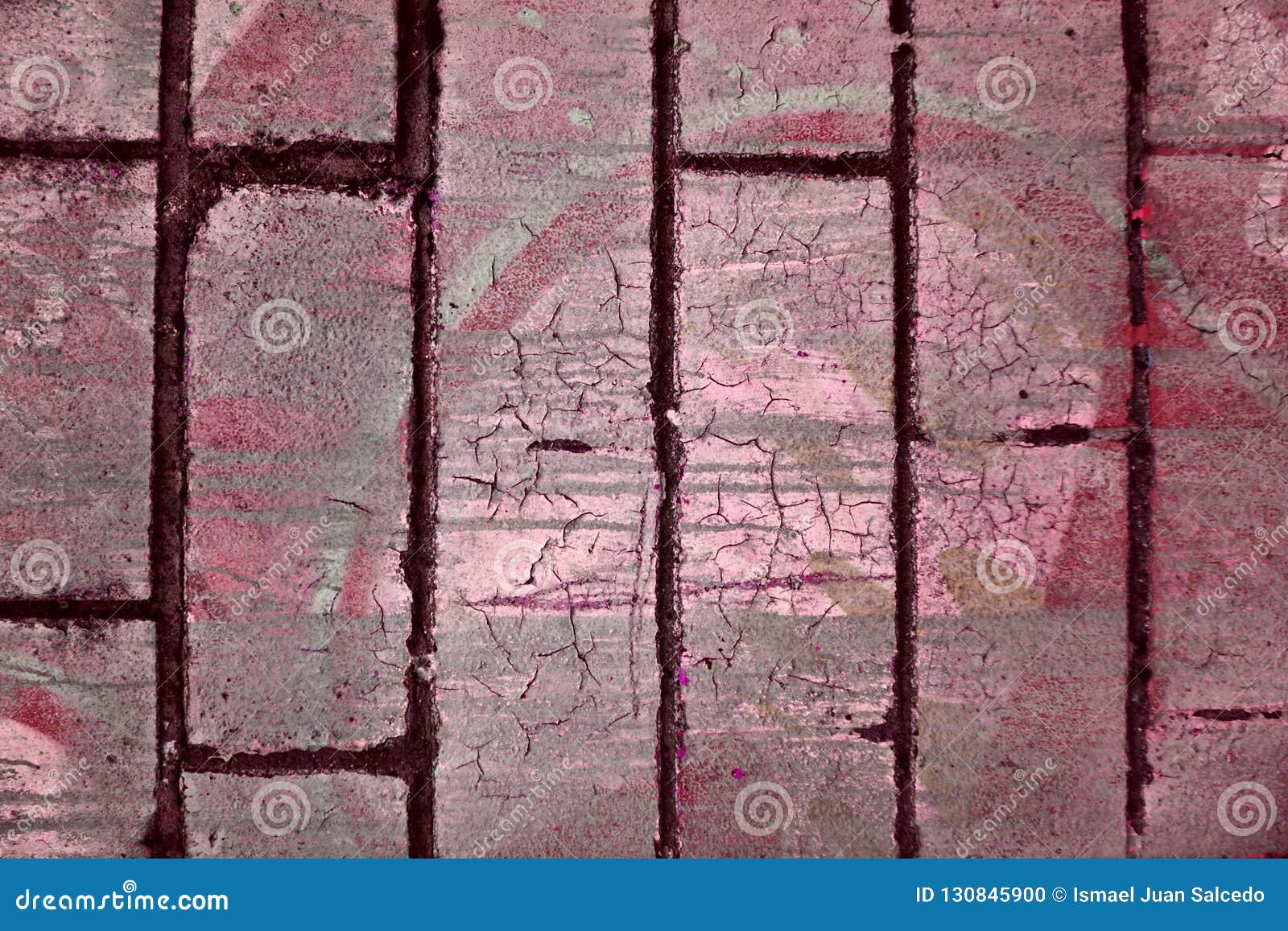 The Pink Wall Texture Pattern Stock Photo - Image of background ...