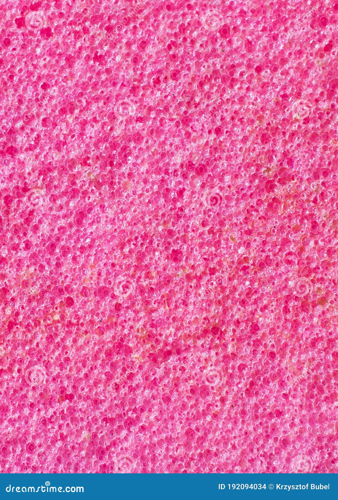 Pink Washing Sponge with Visible Details Stock Photo - Image of visible ...