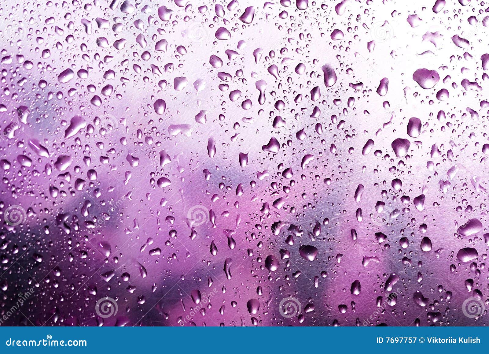 Pink water drop stock image. Image of clean, life, ocean - 7697757