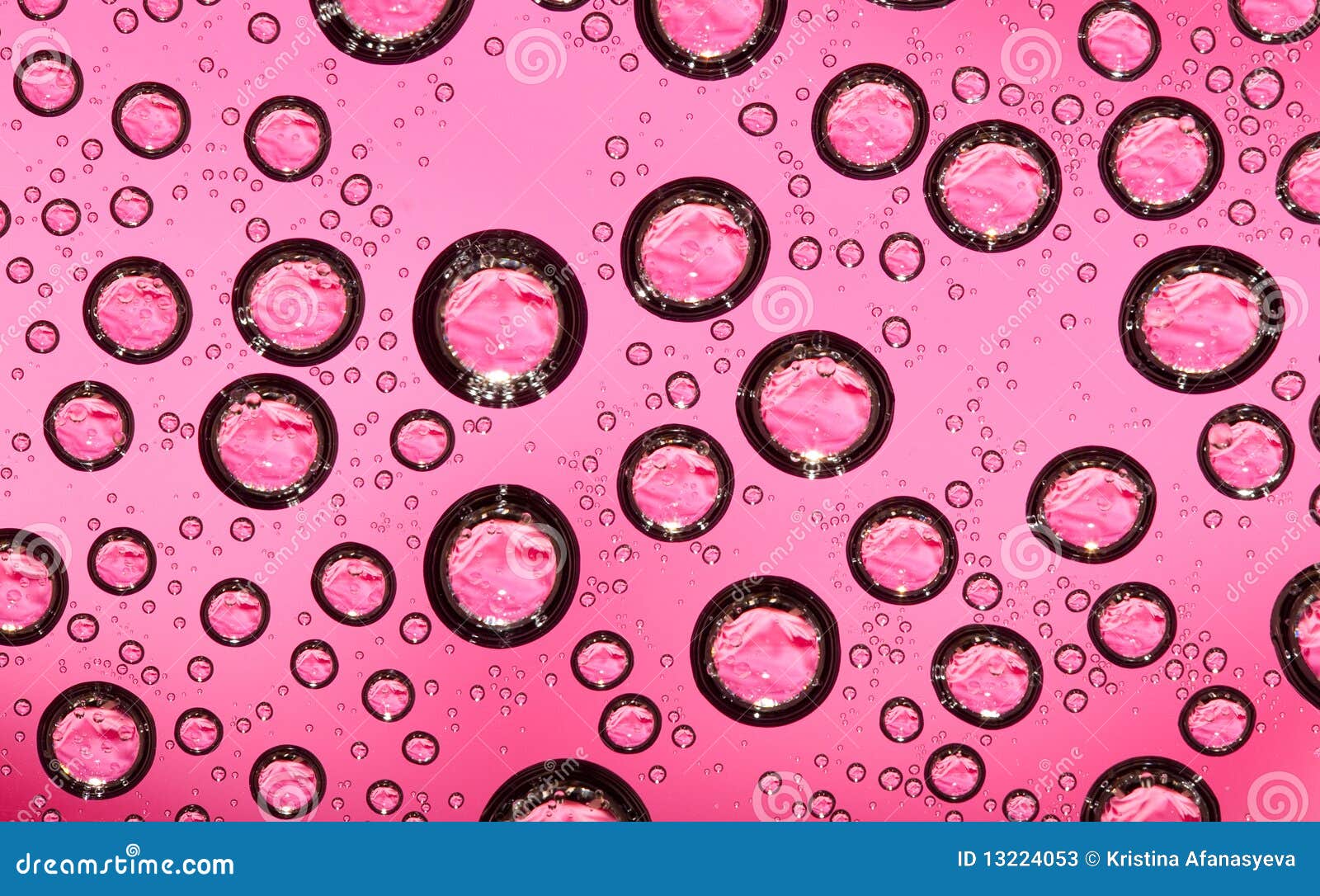 Pink water drops stock image. Image of frame, cool, abstract - 13224053