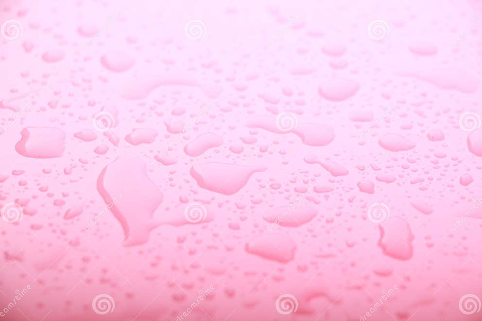 Pink water drops stock image. Image of laboratory, environment - 34723589