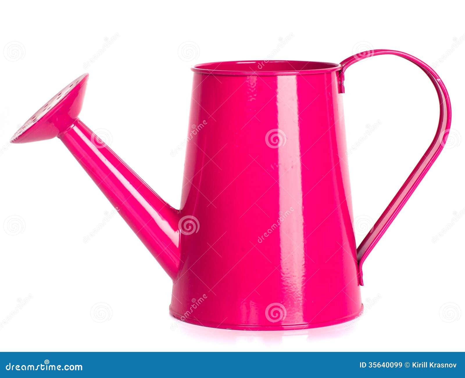 Pink watering can stock image. Image of backgrounds, waters - 35640099