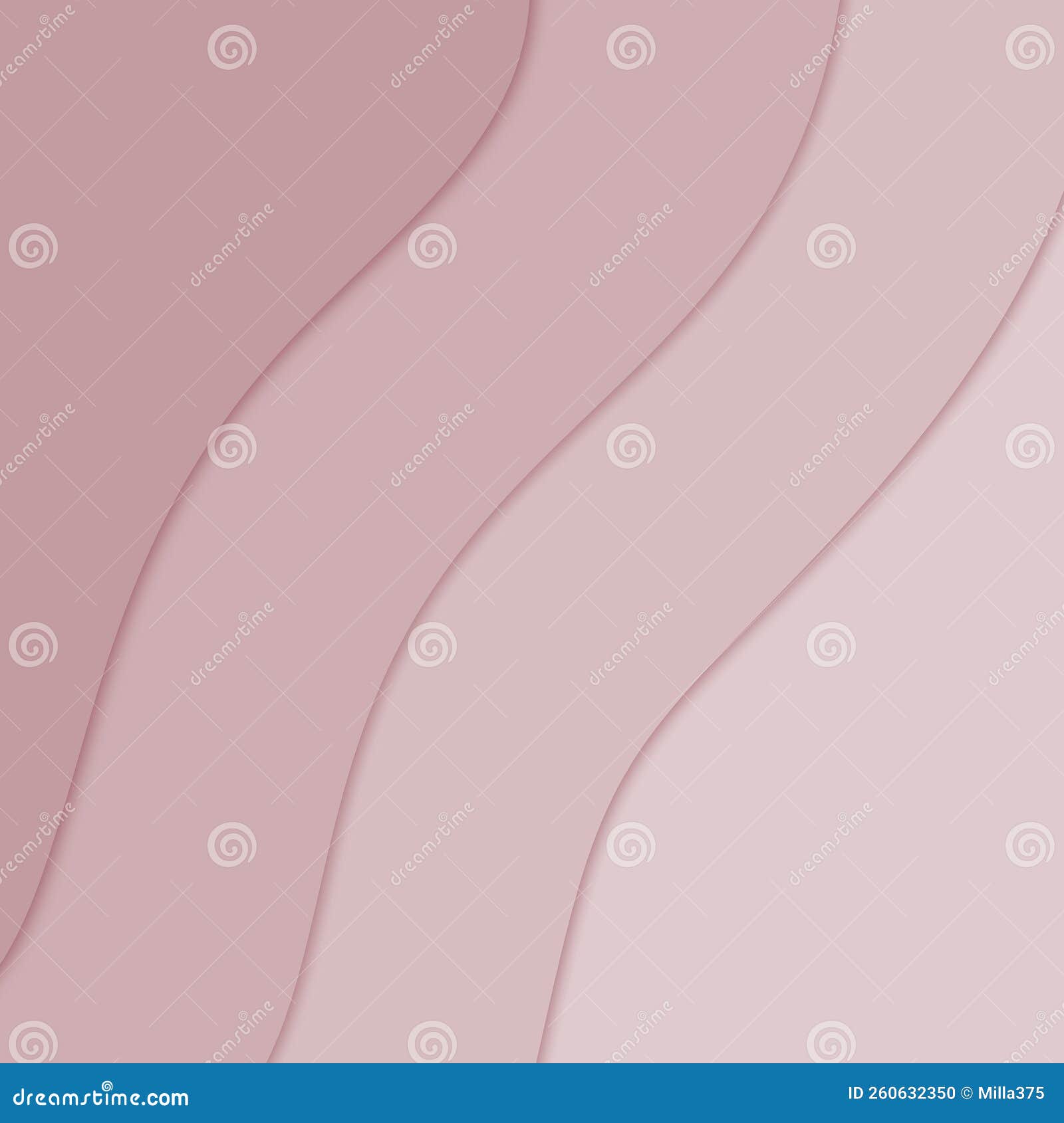 Pink Wave Pattern Smooth Striped Abstract Background Stock Illustration ...