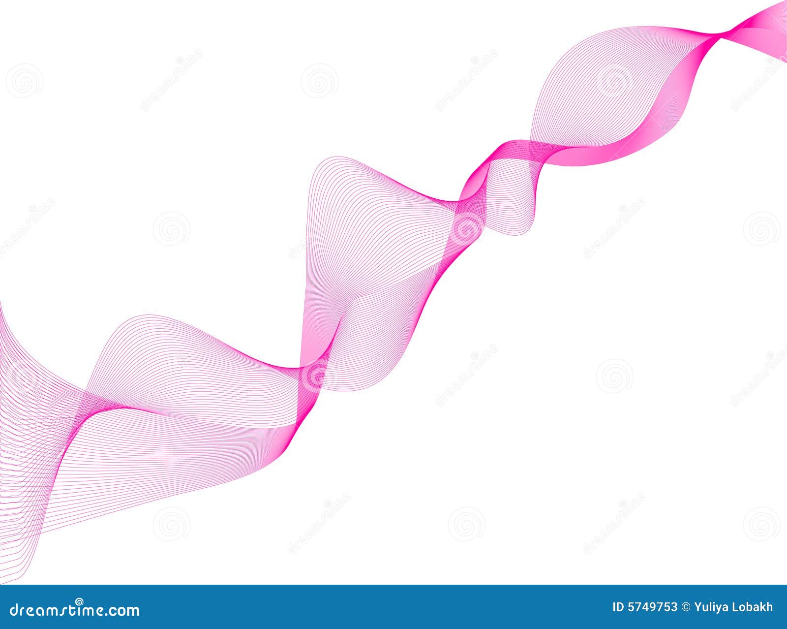Pink wave stock vector. Illustration of abstract, direction - 5749753
