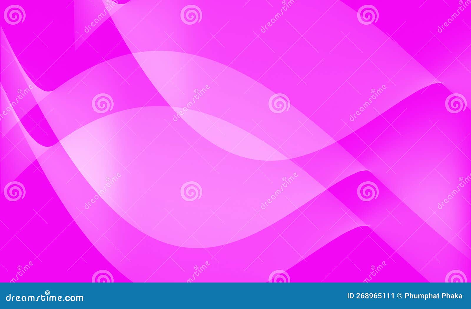 Pink Wave and Curved Pattern Graphic Background Stock Illustration ...