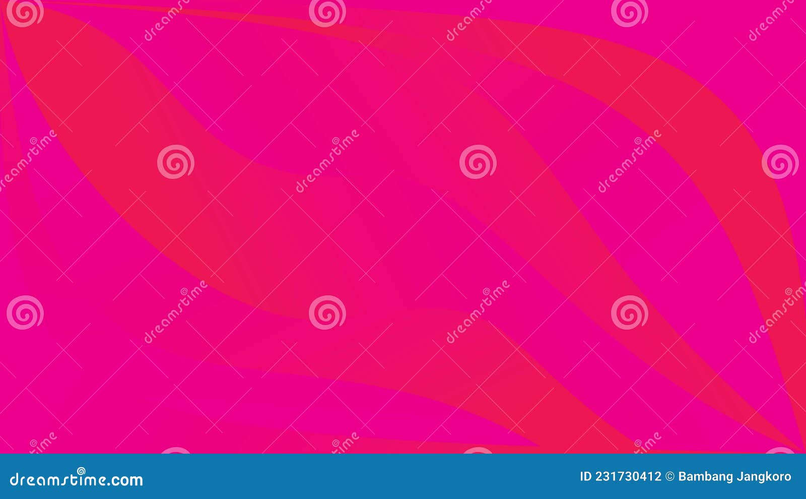 Pink Wave Vector Abstract Background Flat Design Stock Illustration ...