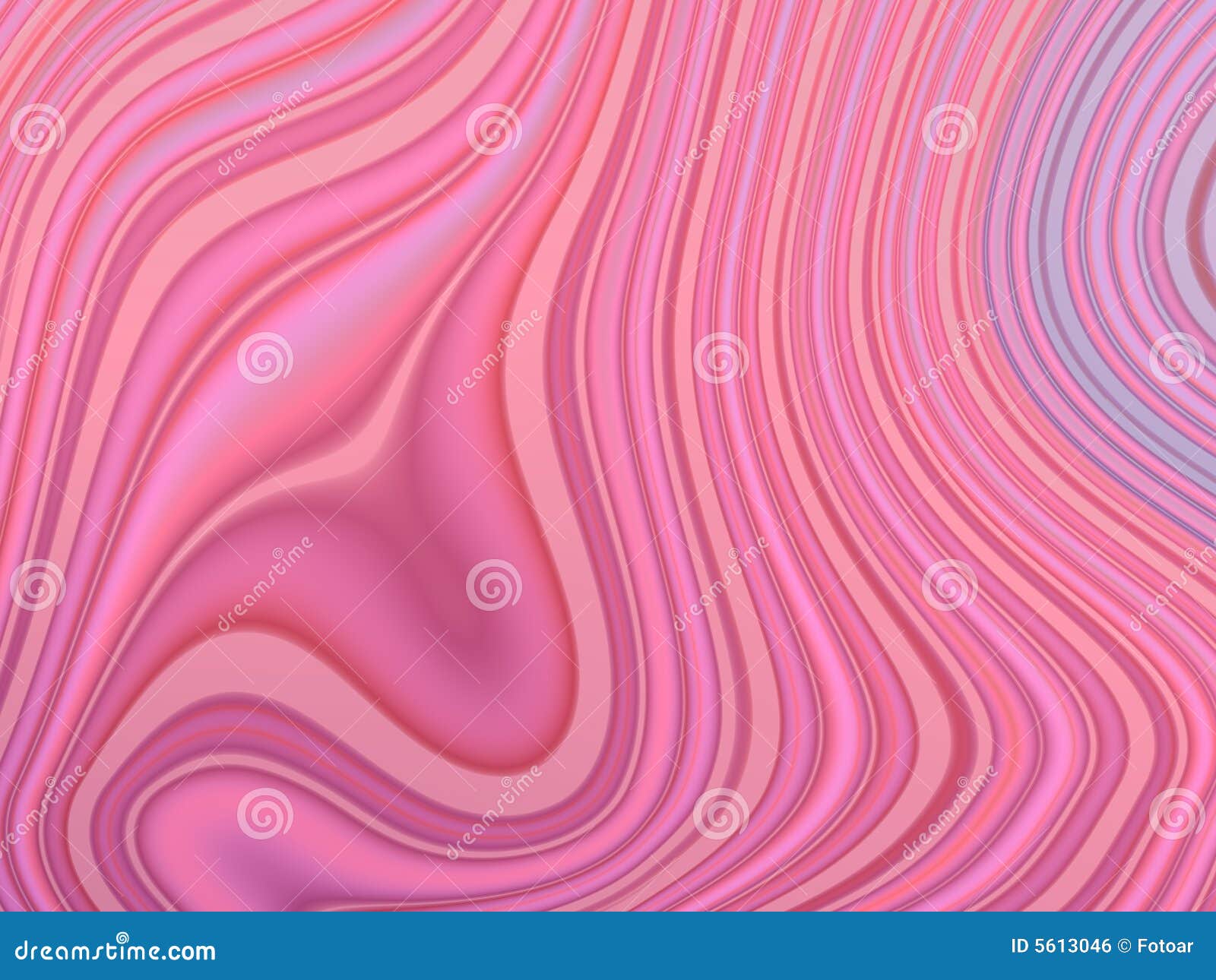 Pink Wavy Abstract Background Stock Illustration - Illustration of ...