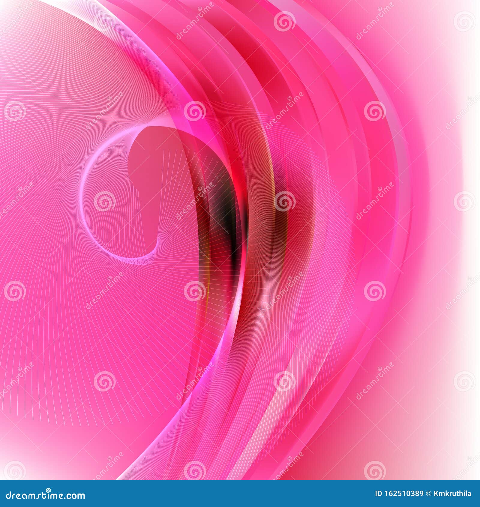 Pink Wavy Lines Background stock vector. Illustration of curve - 162510389