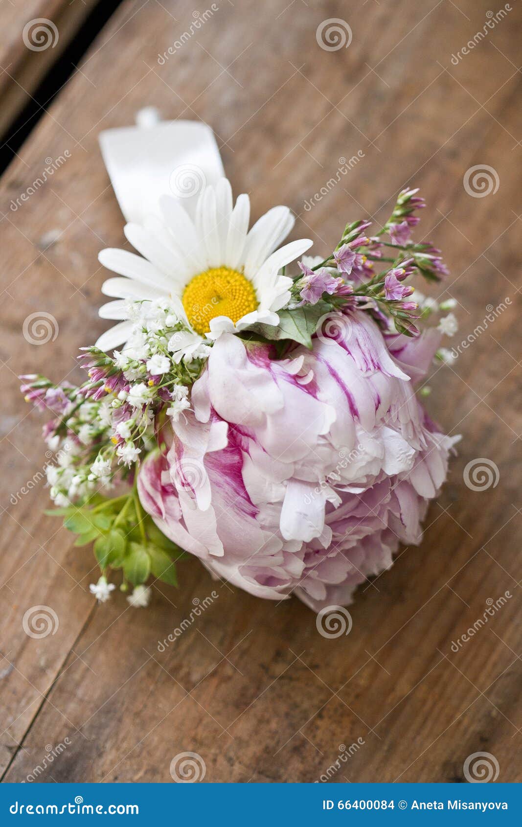Pink wedding boutonniere stock photo. Image of elegance - 66400084