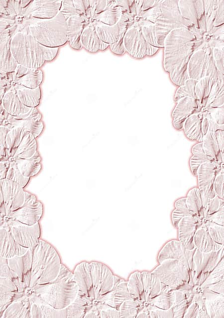 Pink wedding frame stock photo. Image of pink, border - 8859748