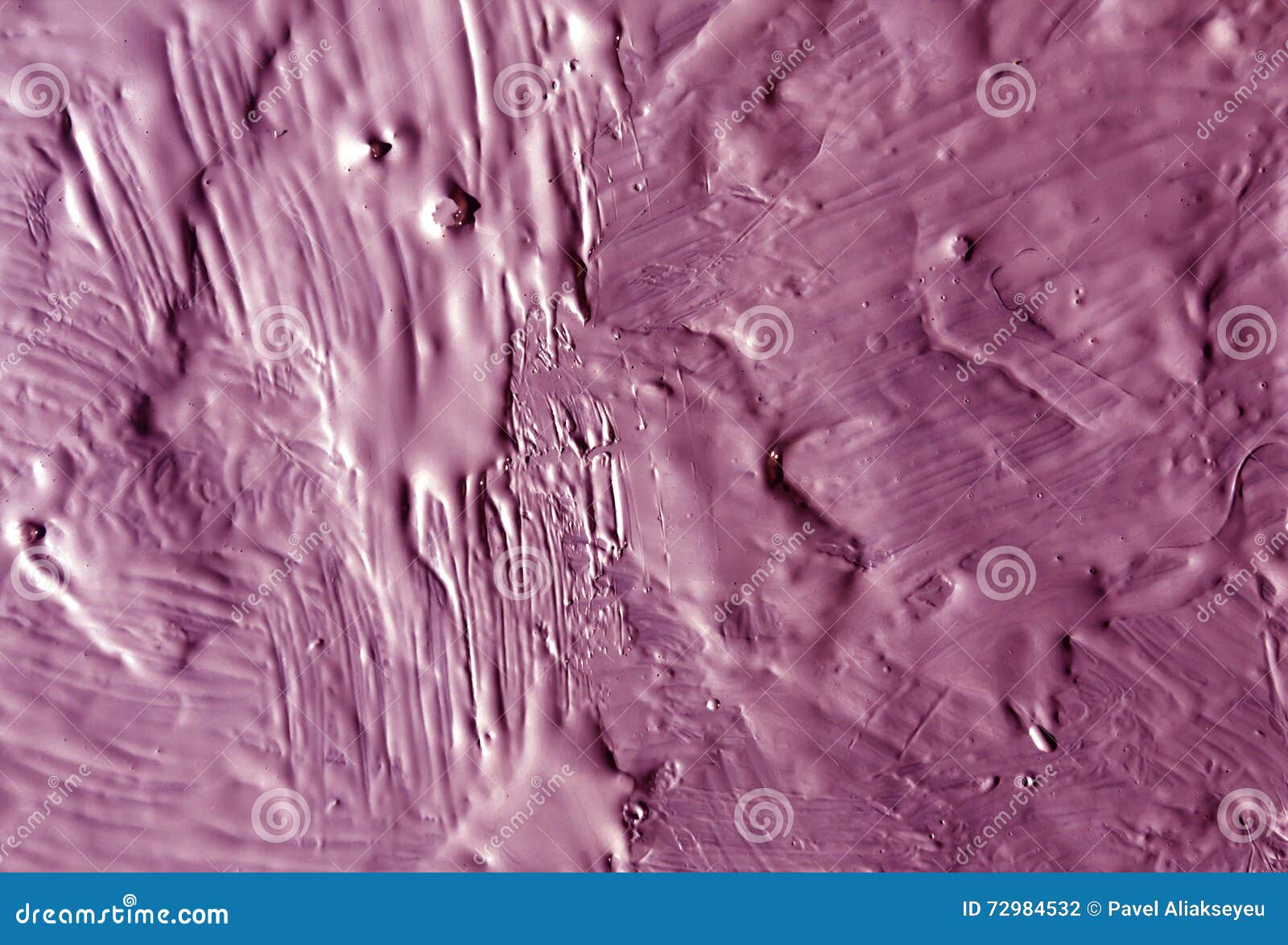 Pink wet paint texture. stock photo. Image of artistic - 72984532