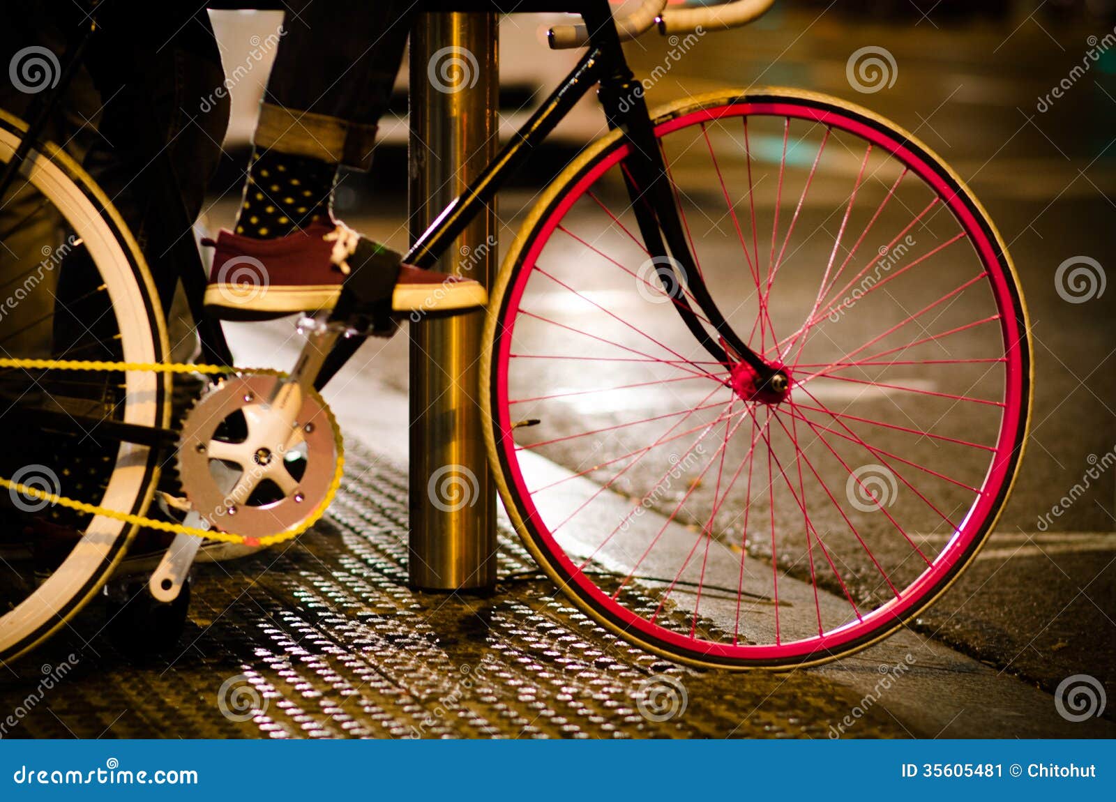 Pink wheel stock image. Image of transport, pink, healthy - 35605481