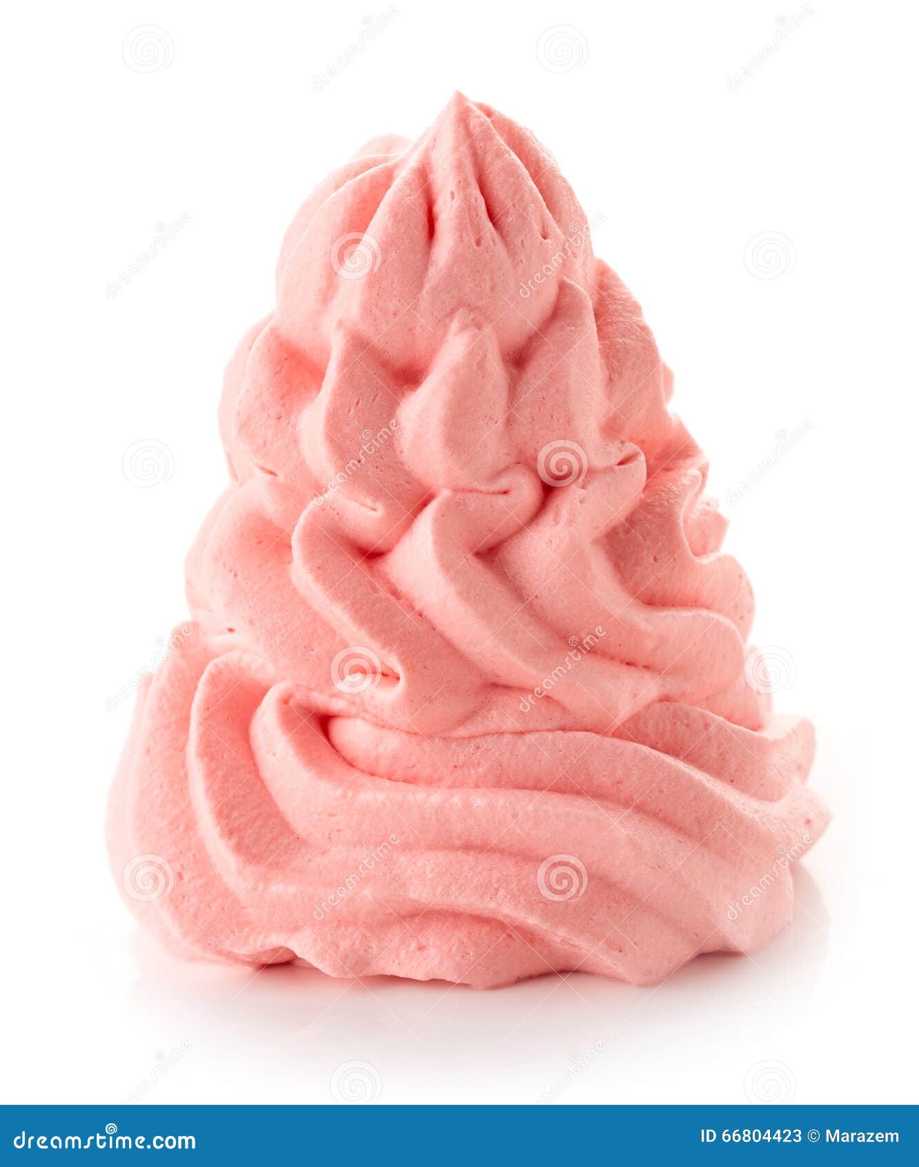 Pink whipped cream stock image. Image of dairy, background - 66804423