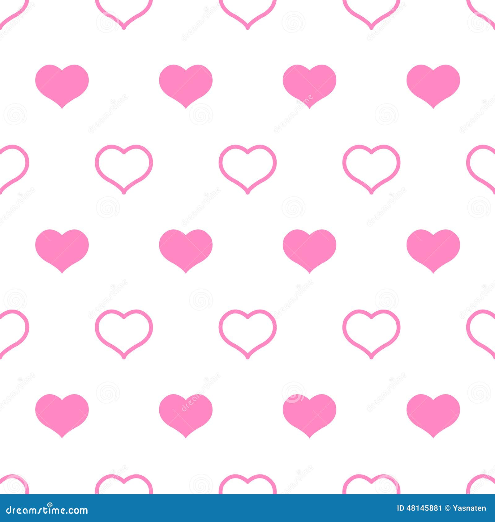 Pink White Hearts Valentine S Day Seamless Pattern Stock Vector ... Pink White Hearts Valentine S Day Seamless Pattern Stock Vector ...