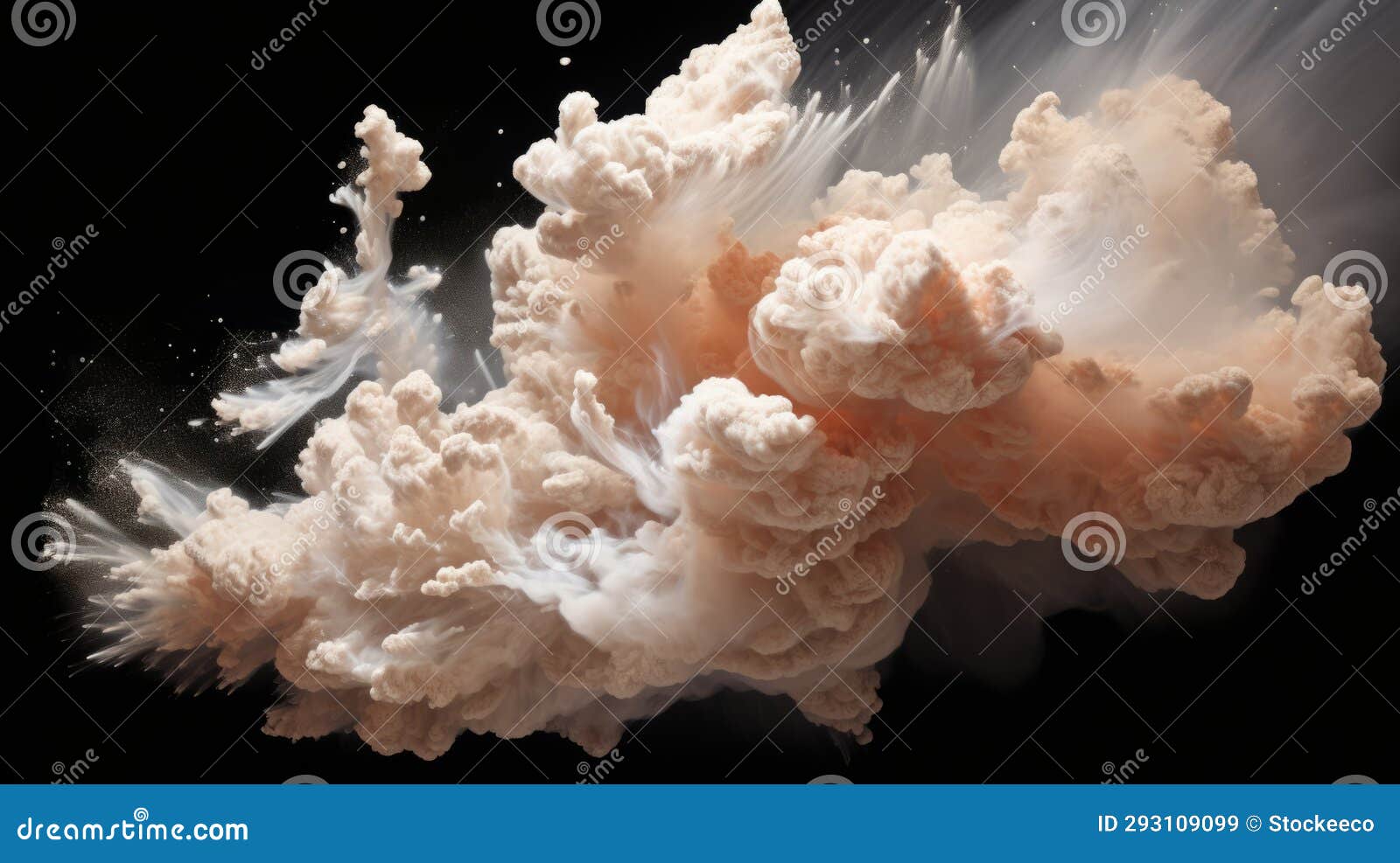 Taupe Cosmic Cloud: Hyper-realistic Powder Cloud with Nasa-contributed ...