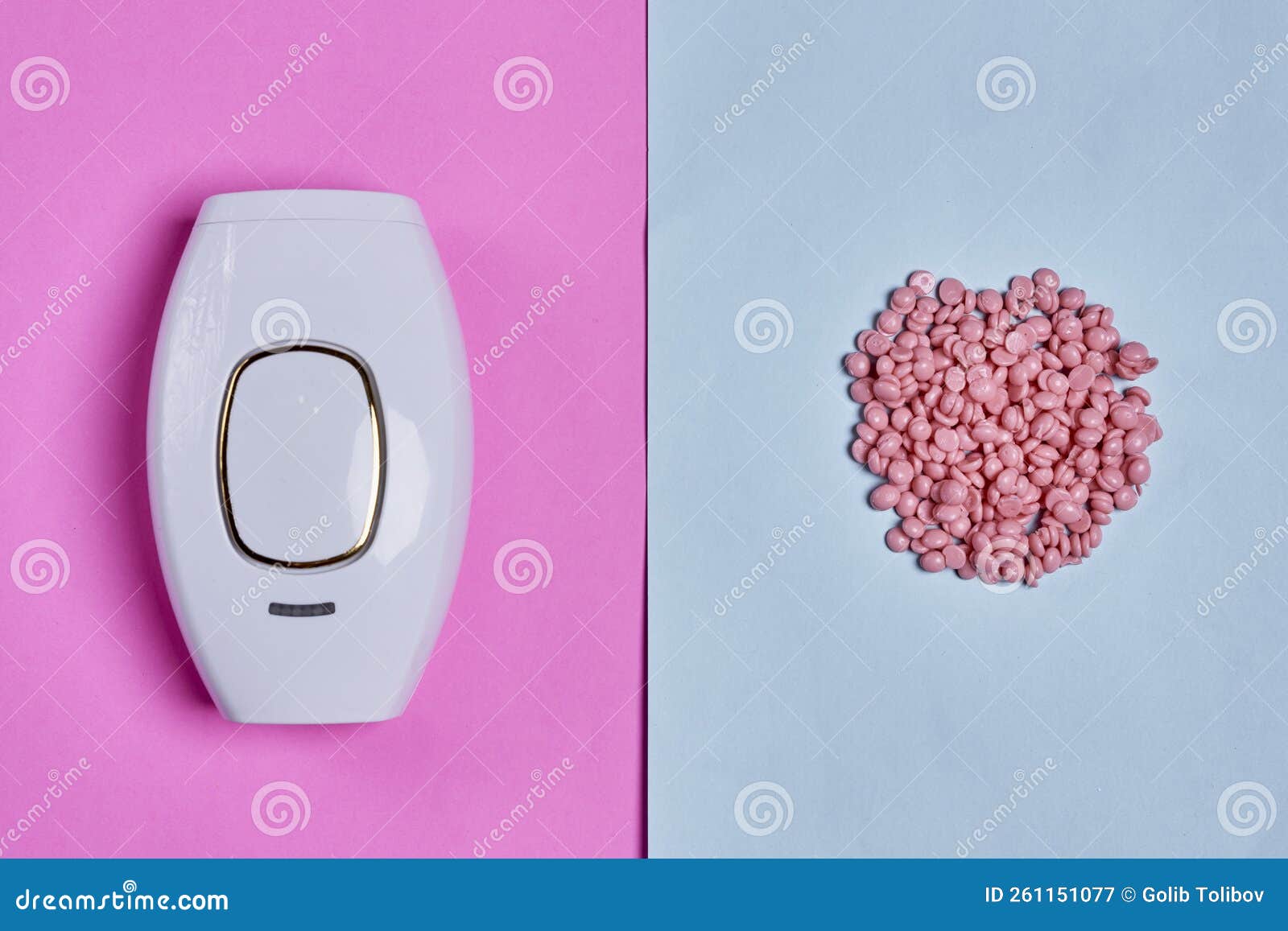 A Computer Mouse and Some Pink Beans on a Pink Stock Image - Image of ...