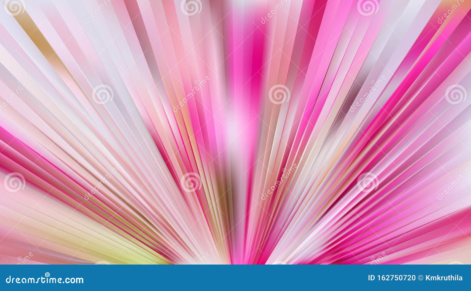Pink and White Radial Stripes Background Design Stock Vector ...