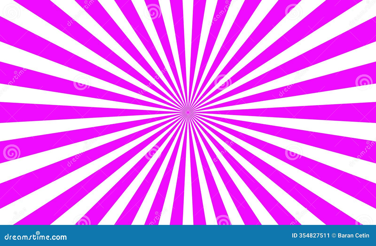 Pink and White Radial Sunburst Background Stock Illustration ...