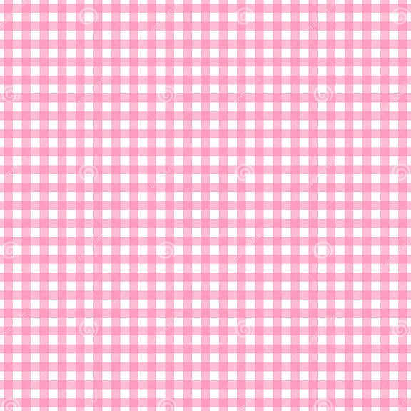 Pink White Rectangle Gingham Cloth, Tablecloth, Background, Wallpaper ...