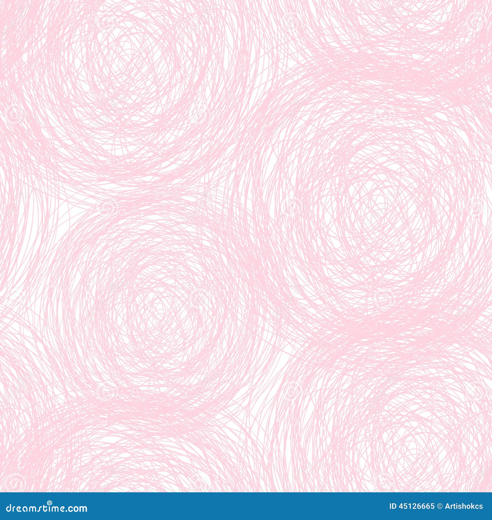 Pink - White Scribble Seamless Pattern Stock Vector - Illustration of ...