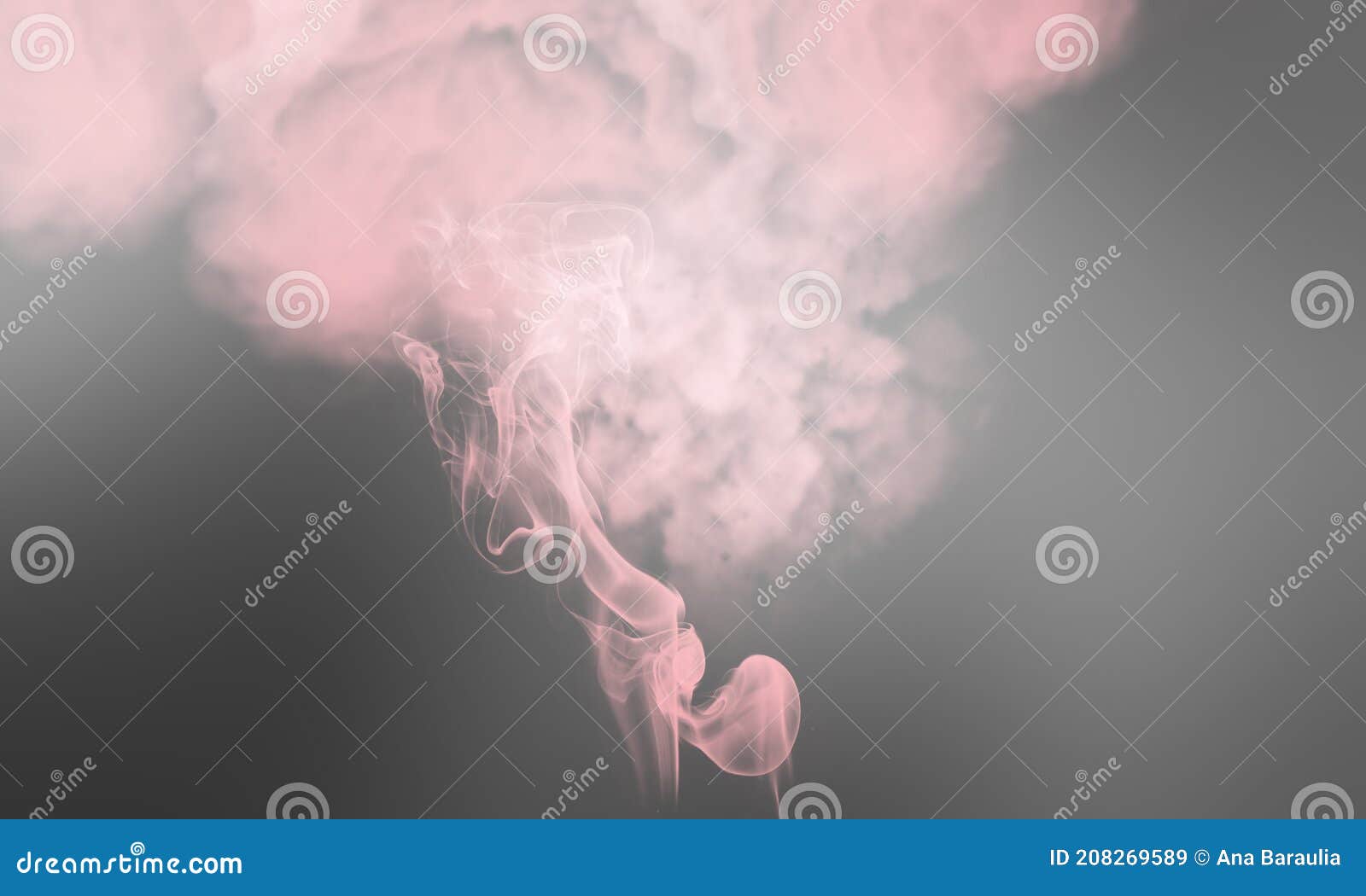 Pink Wipe Smoke Cloud. Abstract Mystic Freeze Motion Diffusion ...