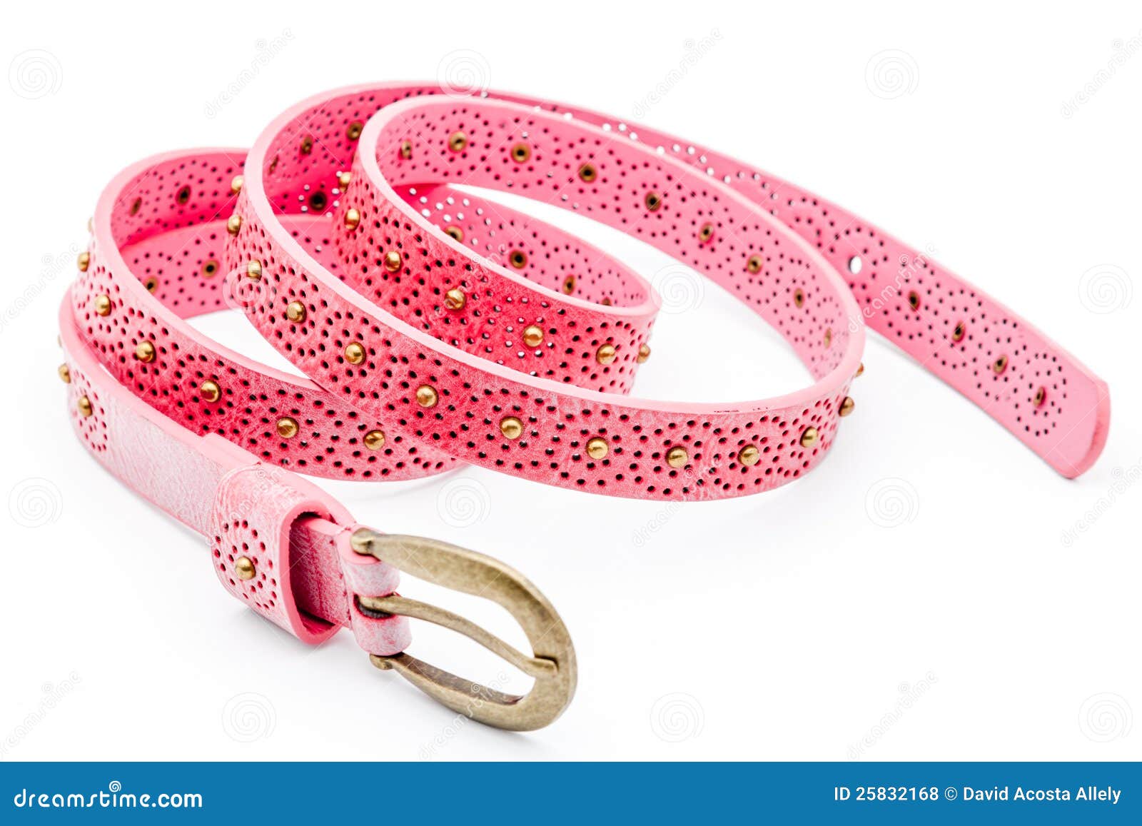 Pink women belts stock photo. Image of loop, ornate, object - 25832168