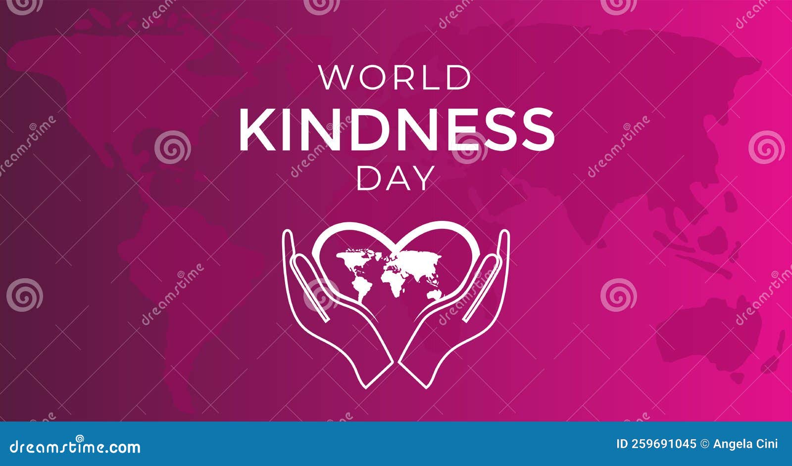 Pink World Map Atlas With Love Around The World Red Heart Isolat ...