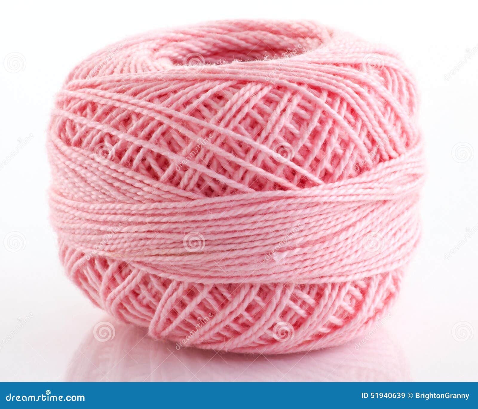 Pink yarn stock image. Image of yarn, chrochet, needlework - 51940639