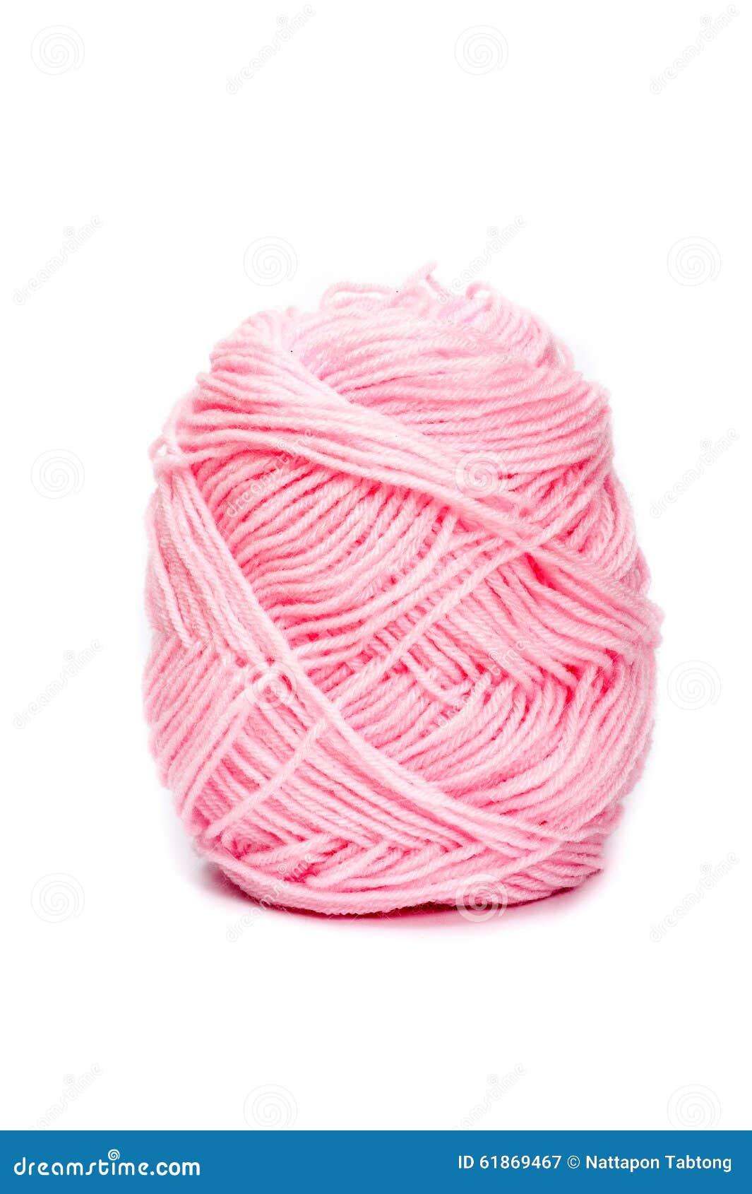 Pink Yarn Wool for Knitting Stock Image - Image of rolled, textile ...