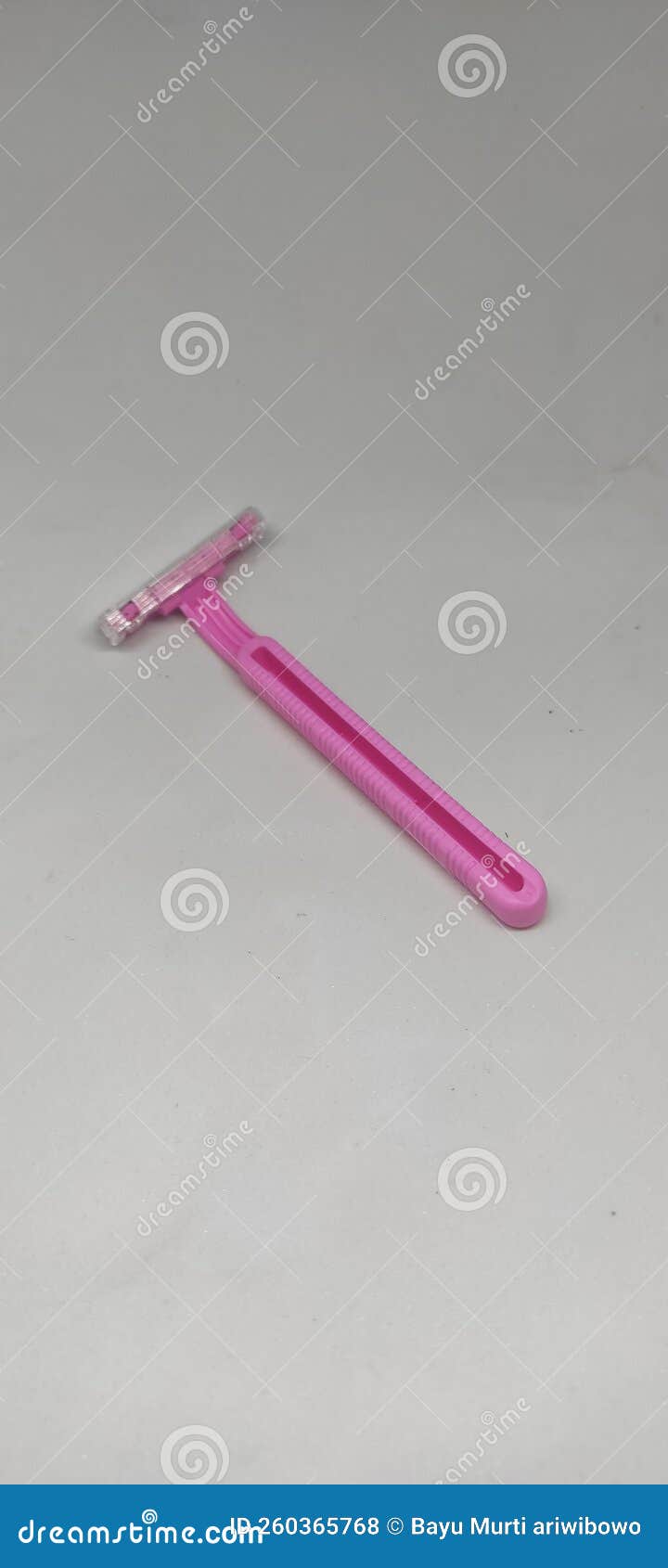 Pink and Yellow Disposable Razor for Shaving Mustache, Razor with White ...