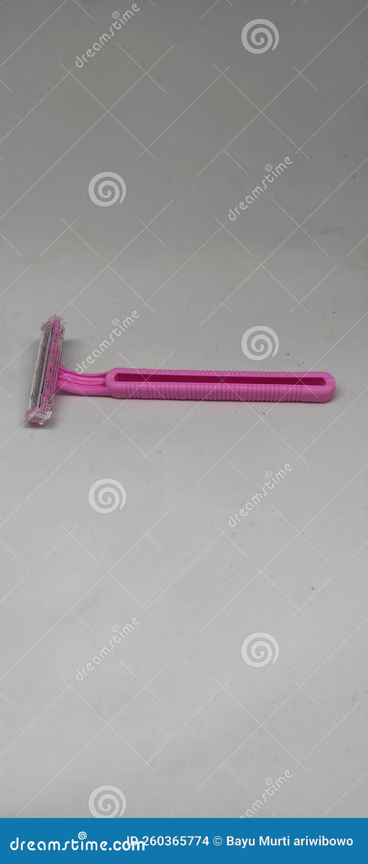Pink and Yellow Disposable Razor for Shaving Mustache, Razor with White ...