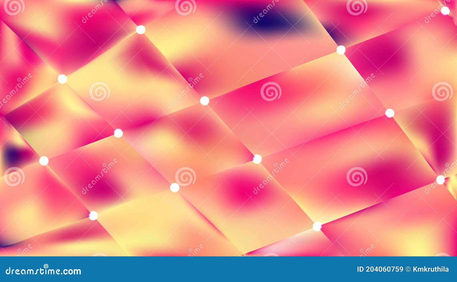 Pink and Yellow Lights Background Vector Image Stock Illustration ...