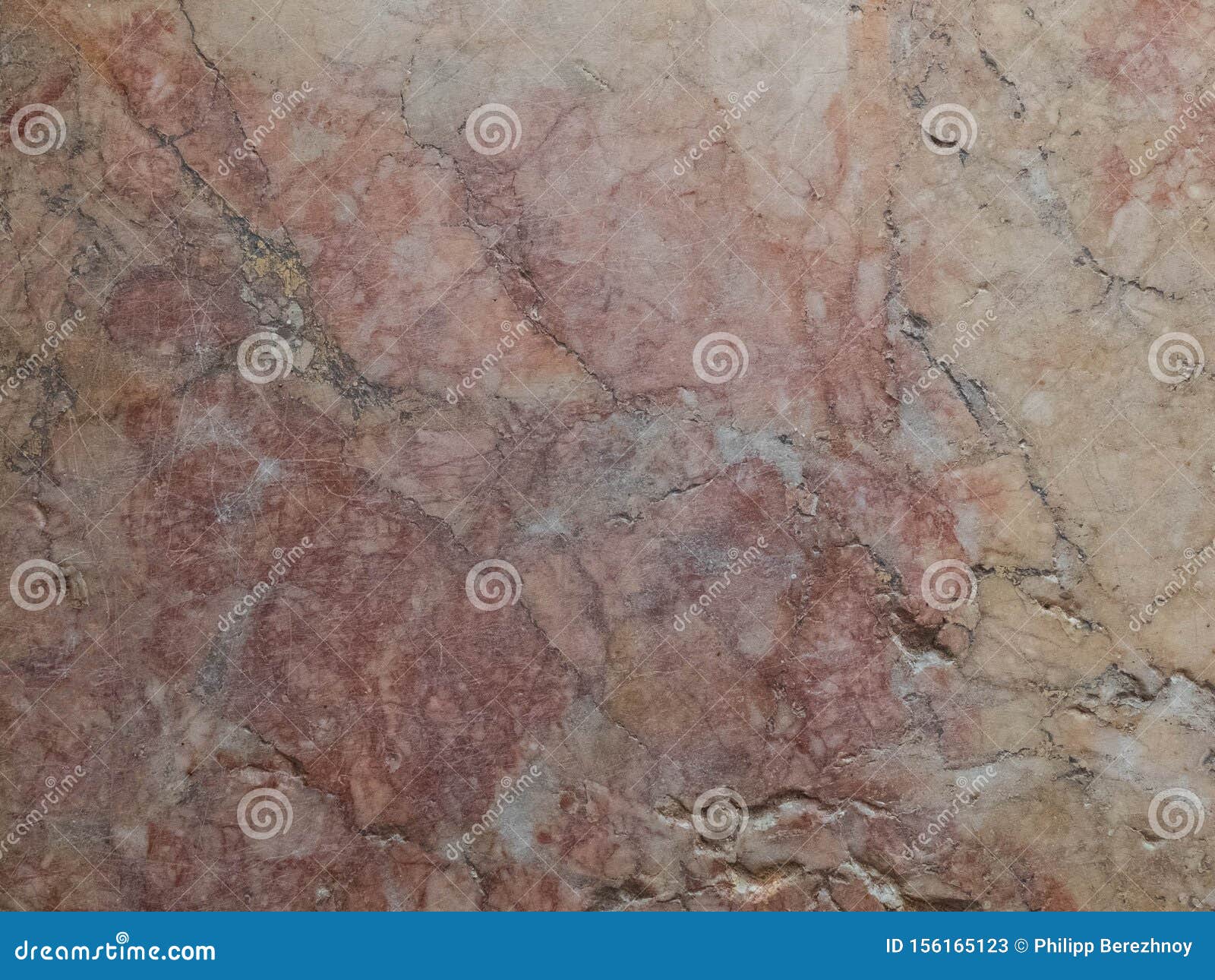 Pink and Yellow Weathered Marble Texture. Stone Background Seamless ...