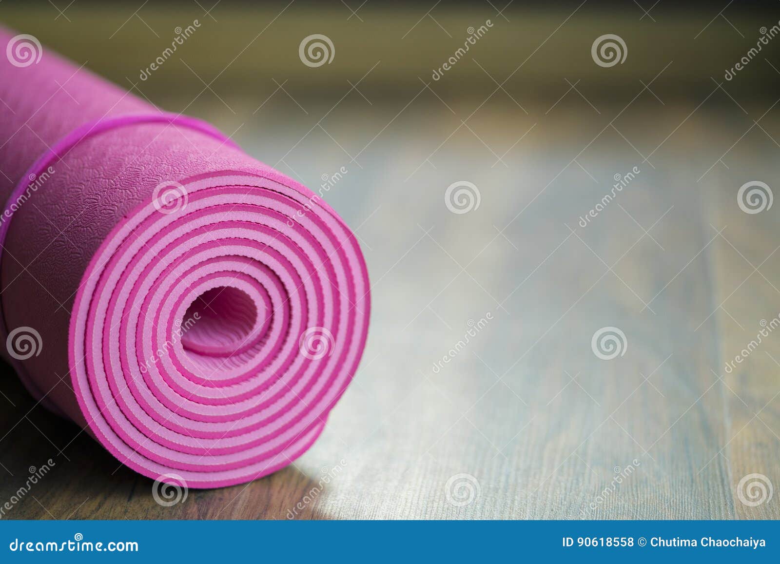 Pink yoga mat stock photo. Image of lifestyle, sport - 90618558